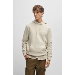 BOSS Orange Herren BOSS Orange Kapuzensweatshirt &raquo;Wetalk&laquo;, mit gesticktem BOSS Markenlabel beige 3XL