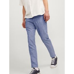 Jack & Jones Jack & Jones Damen Chinohose &raquo;JPSTACE SUMMER CHINO PANT SN&laquo; mit Rei&szlig;verschluss blau 31, L&auml;nge 34