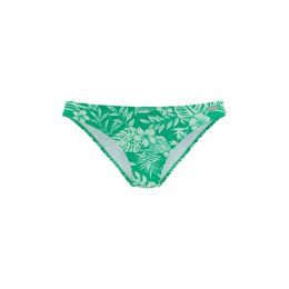 Venice Beach Damen Bikini-Hose &raquo;Moloka&laquo; mit tropischem Print gr&uuml;n 34, N-Gr