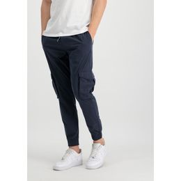 Alpha Industries Herren Jogginghose &raquo;Nylon Cargo Jogger&laquo; blau 3XL, Normalgr&ouml;&szlig;en