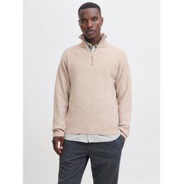 Jack & Jones Jack & Jones Herren Troyer &raquo;JJESOHO OLLIE KNIT HALF ZIP SN&laquo; L