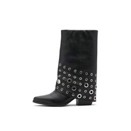 Sacha London SACHA Stiefeletten Damen Gr&ouml;&szlig;e 39 schwarz Winterschuhe