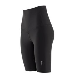 WINSHAPE Damen Shorts &raquo;Functional Comfort HWL412C&laquo; High Waist Biker Shorts schwarz M, Normalgr&ouml;&szlig;en