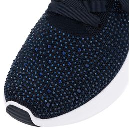 Ara Damen Slip-On Sneaker &raquo;MAYA&laquo; , Schn&uuml;rschuh, Slipper in Strickoptik, H-Weite blau 41