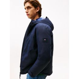 Tommy Hilfiger Herren Funktionsjacke &raquo;TECH HOODED SHORT PADDED JACKET&laquo; mit Kapuze Winterjacke, Outdoorjacke wasserabweisend blau S