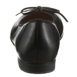 Ara Damen Ballerina &raquo;SARDINIA&laquo; Loafer, Festtagsschuh, Business Schuh mit Schleife schwarz 4 (37)