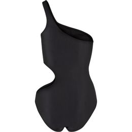 Urban Classics Damen Urban Classics Badeanzug &raquo; Damen Ladies Asymmetric Cut Out Swimmsuit&laquo; M, N-Gr