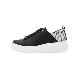 Rieker Damen Plateausneaker &raquo; Sneaker Glattleder&laquo; schwarz 41