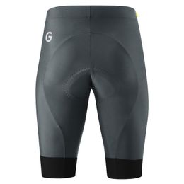 Gonso Herren Fahrradhose &raquo;SQlab GO M&laquo; Herren Radhose mit Sitzpolster, kurze moderne Radlerhose, Tight Fit grau L, Normalgr&ouml;&szlig;en