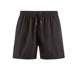 Bruno Banani Jungen Badeshorts &raquo;Boxer Wave Line 2.0 Swim&laquo; mit Tunnel-Gummibund schwarz XL (7), N-Gr