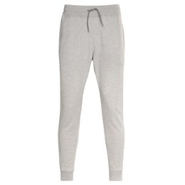 TRIGEMA Herren Jerseyhose &raquo;TRIGEMA Jogginghose mit B&uuml;ndchen&laquo; grau S, US-Gr&ouml;&szlig;en