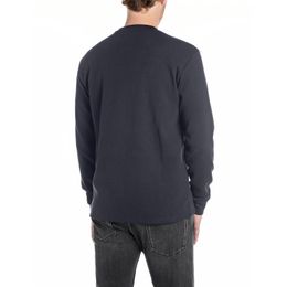 Replay Herren Longsleeve Regular Fit, Rundhalsform XL
