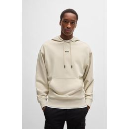 BOSS Orange Herren BOSS Orange Kapuzensweatshirt &raquo;WeSmallhood&laquo;, mit K&auml;ngurutasche beige L