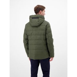 Lerros Herren Lerros Outdoorjacke &raquo;Lerros Herren Fieldjacket in Woll-Optik&laquo; mit Kapuze gr&uuml;n M
