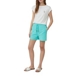 s.Oliver Damen s.Oliver Shorts Sommerhose mit Schmuck Steinen blau 44, N-Gr