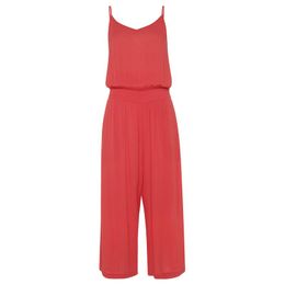 s.Oliver Culotte-Overall aus gekreppter Viskose orange 44, N-Gr Culotte-Overall