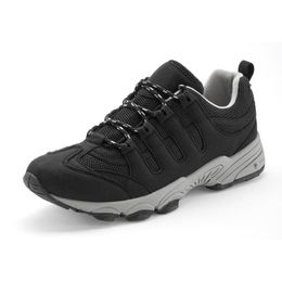 AUTHENTIC LE JOGGER Sneaker »Schnürschuh« Schnürhalbschuh, Freizeitschuh, Outdoor-Trekking-Look VEGAN schwarz/gelb 37 37 Outdoorschuh mit robuster...
