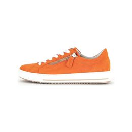 Gabor Comfort Damen Sneaker &raquo; Sneaker Veloursleder&laquo; orange 38,5