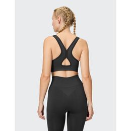 Venice Beach Damen Sporttop &raquo;BUSTIER MIAMI&laquo; grau XS (36)