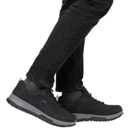 Rieker Herren , Outdoorschuh, Halbschuh, Schn&uuml;rschuh mit TEX-Membran schwarz 44
