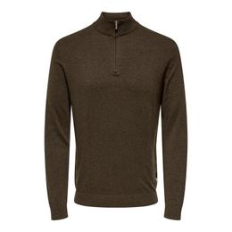 Only & Sons Only & Sons Damen ONLY & SONS Troyer &raquo;ONSLOUI REG 12 MEL HALF ZIP KNIT NOOS&laquo; S