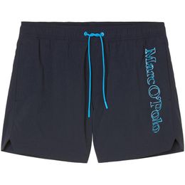 Marc O'Polo MARC O'POLO Badeshorts »Essentials Beach Jersey« mit seitlichem Schriftzug-Design dark navy M - N-Gr N-Gr M Herrenbadehose von Marc O'Polo