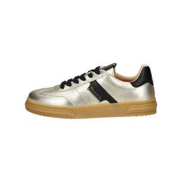 Tamaris Damen Sneaker &raquo; Sneaker Leder/Synthetik&laquo; gold 36