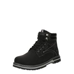 Dockers by Gerli Schn&uuml;rboots Herren Gr&ouml;&szlig;e 47 grau / schwarz