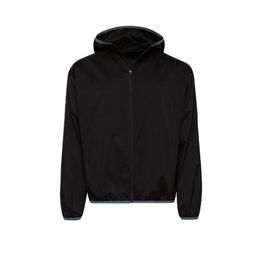 TRIGEMA Sweatjacke »Dünne Kapuzenjacke mit praktischen Taschen« 1 Stk. tlg. schwarz XL XL Webware