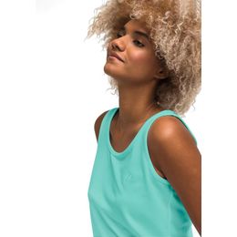 Maier Sports Damen Funktionsshirt &raquo;Petra&laquo; Damen Tank-Top f&uuml;r Sport und Outdoor-Aktivit&auml;ten, &auml;rmelloses Shirt blau 50