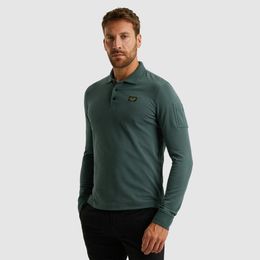 PME-Legend Pme Legend Herren PME LEGEND Langarm-Poloshirt mit Logo Stickerei L