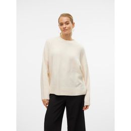 V&eacute;ro Moda Vero Moda Damen &raquo;VMBOOM LS O-NECK PULLOVER GA NOOS&laquo; beige M