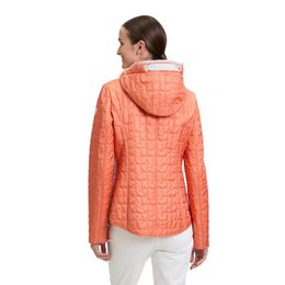Gil Bret Damen Steppjacke mit Kapuze mit Kapuze und Rei&szlig;verrschluss rot 36