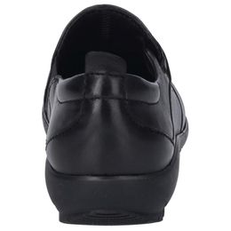 Josef Seibel Damen Slipper &raquo;Charlotte 17&laquo; Schlupfschuh, Festtagsschuh, Komfortschuh mit kleinem Keilabsatz schwarz 41