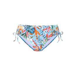 Venice Beach Damen Bikini-Hose &raquo;Caru&laquo; mit Allover-Print blau 44, N-Gr