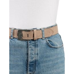 Tom Tailor Damen Tom Tailor Lederg&uuml;rtel &raquo;TTLUCY&laquo; 4 cm breiter Dameng&uuml;rtel, Casual und Jeans Look grau