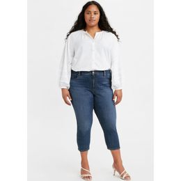 LEVI'S® PLUS LEVI'S PLUS Caprijeans »Jeans 311 PL SHP SKNY CAPRI 22« aus elastischem Baumwollmix lapis amidst plus 18 (50) - N-Gr N-Gr 18 (50) Capri-Jeans von...