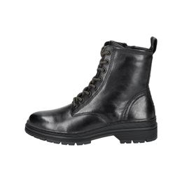 Tamaris Damen Schn&uuml;rstiefelette &raquo; Stiefelette Leder/Textil&laquo; schwarz 36