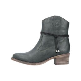 Rieker Damen Bikerboots &raquo; Stiefelette Lederimitat&laquo; blau 36