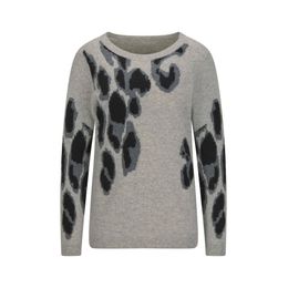 GOLDNER Pullover Damen Gr&ouml;&szlig;e XL grau / schwarz