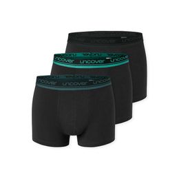 uncover by Schiesser Boxer »Uncover Cotton« 2er Pack, ohne Eingriff, Logo-Bund, elastisch, Single Jersey-Qualität 908-Sonstiges XL XL Herren Shorts...