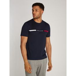 Tommy Hilfiger Herren T-Shirt &raquo;HILFIGER CHEST INSERT TEE&laquo; blau XXL