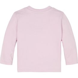 Calvin Klein Jeans M&auml;dchen Langarmshirt &raquo;MONOGRAM LS T-SHIRT&laquo; f&uuml;r Babys bis 2 Jahre, Logo-Druck rosa 86