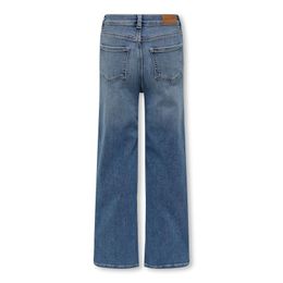 Kids Only M&auml;dchen KIDS Only Weite Jeans &raquo;KOGMADISON BLUSH WIDE DNM CRO37 NOOS&laquo; blau 164, N-Gr