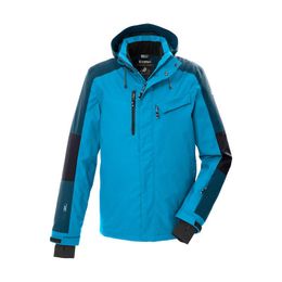 Killtec Skijacke »KSW 257 MN SKI JCKT« Skijacke: Wasserdicht, atmungsaktiv, abnehmbare Kapuze, Schneefang sky XL XL Herren Skijacke mit...