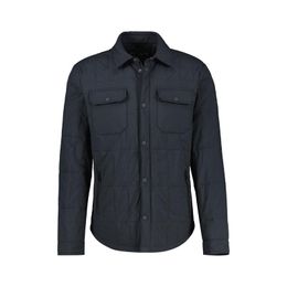 Lerros Damen Lerros Hemdjacke &raquo;Lerros Overshirt-Jacke, leicht gef&uuml;ttert&laquo; ohne Kapuze Wasserabweisend blau XL