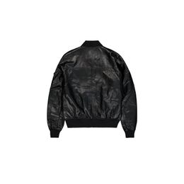 Alpha Industries Damen Lederjacke &raquo;MA-1 VF Vegan Leather Light&laquo; schwarz XL