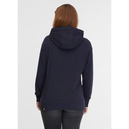 Ragwear Damen Kapuzensweatjacke &raquo;YODIS ZIP&laquo; blau M (38)