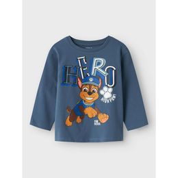 name it Jungen Langarmshirt &raquo;NMMJAHAV PAWPATROL NREG LS TOP NOOS CPLG&laquo; blau 98