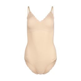 Skiny Damen Body &raquo;Micro Essentials&laquo; elastisch, bequem, weich, verstellbare Tr&auml;ger, mit Unsichtbar-Effekt beige 44, N-Gr